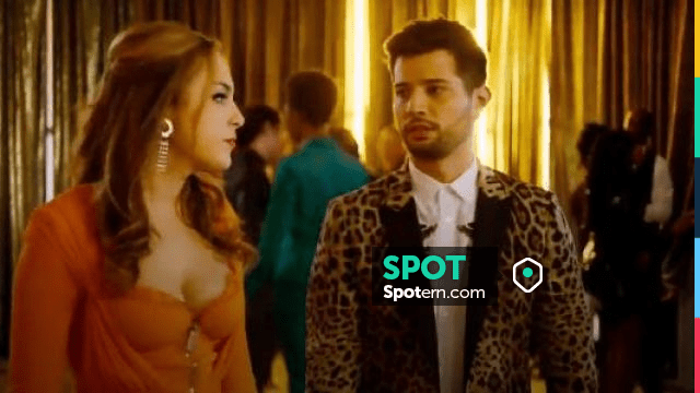 Leoprad Print Blazer worn by Sam Jones (Rafael de la Fuente) in Dynasty ...