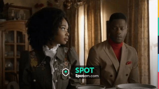 Embroidered Utility Jacket worn by Monica Colby (Wakeema Hollis) in ...