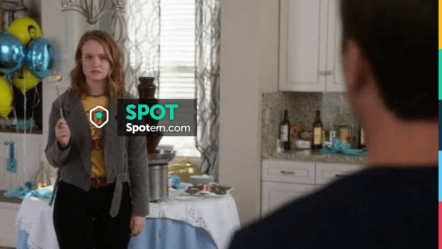 Project Social Happy Tee worn by Abby Hammond (Liv Hewson) in Santa ...