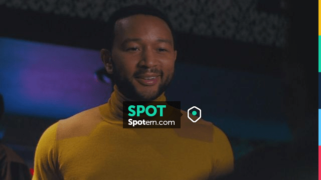Yellow turtleneck sweatshirt worn by Keith (John Legend) as seen in La ...