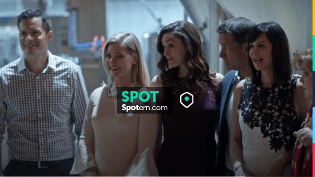 Ted Baker Verita Dress in Maroon worn by Abigail Pershing (Sarah Power ...