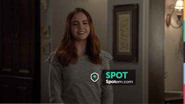 Frame Denim Ruffled Detail Camiseta usada por Grace Russell (Bailee ...