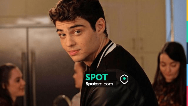 The jacket Teddy black leather Brooks Rattigan (Noah Centineo) in The ...