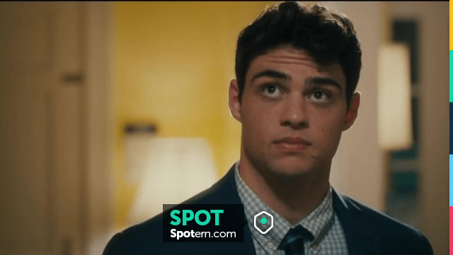 La camisa a cuadros azul de Brooks Rattigan (Noah Centineo) en The ...