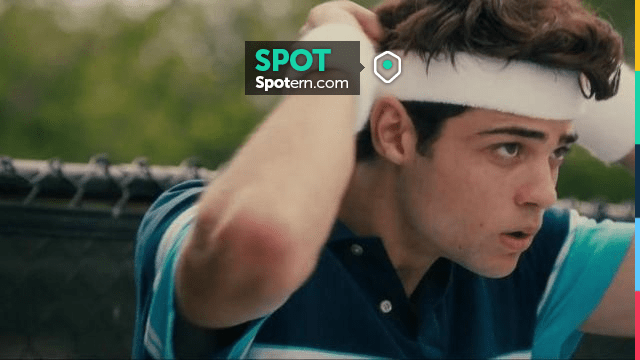 The sweatbands head and wrist cuffs worn by Brooks Rattigan (Noah ...