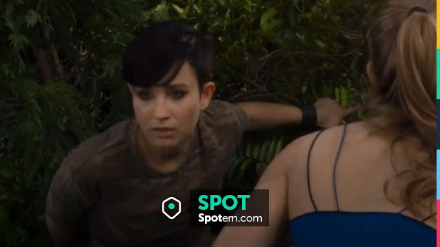 Topshop Camo Burnout Tee worn by Audrey Jensen (Bex Taylor-Klaus) in ...