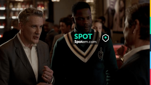 The green sweater Gucci of Jeff Colby (Sam Adegoke) in Dynasty (S02E17 ...