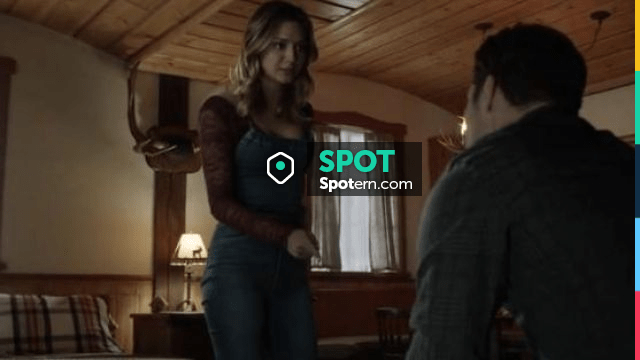 Mother The Tie Back Fray Jumpsuit worn by Megan Morrison (Christine ...