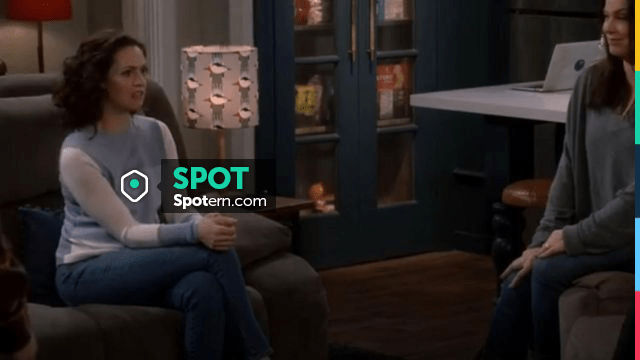 Rag & Bone Marissa Crew Neck Colorblocked Sweater worn by Kali Rocha in ...