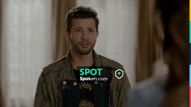 The bomber jacket Balmain Sam Jones (Rafael de la Fuente) in Dynasty ...