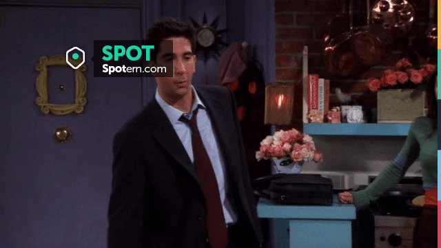 The yellow frame on the entrance door in the series Friends S07E14 ...