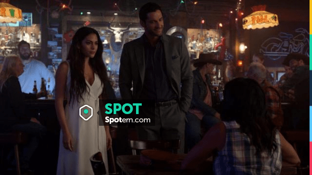 The white dress of Eve (Inbar Lavi) in Lucifer (S04E04) | Spotern