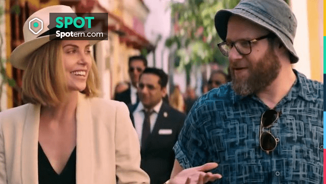 White Fedora Hat worn by Charlotte Field (Charlize Theron) in Long Shot ...