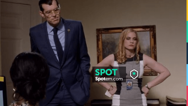 Karen Millen Colourblock Bodycon Dress worn by Amy Brookheimer (Anna ...