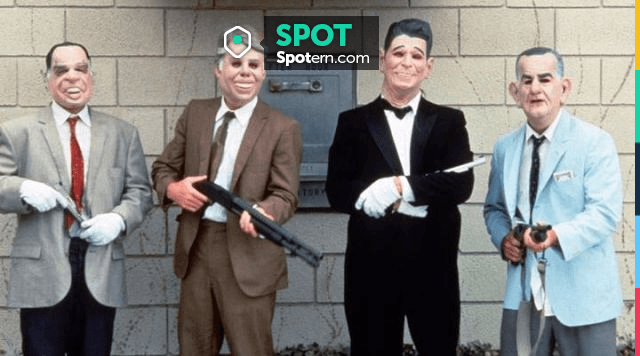 The masks of ex-Presidents in Point Break | Spotern