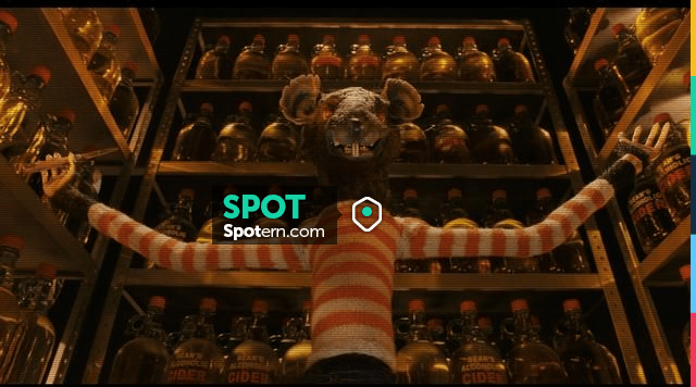 The striped sweater of The Rat (Willem Dafoe) in Fantastic Mr. Fox ...