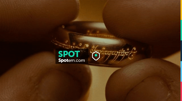 The one ring in the lord of The rings : the fellowship of the ring ...