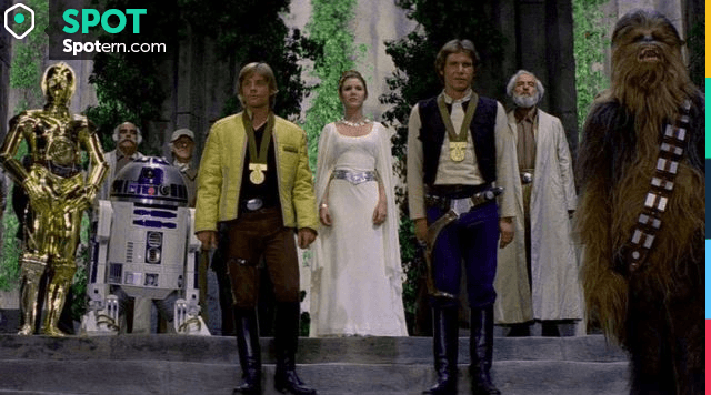 The jacket ceremony yellow of Luke Skywalker in Star Wars | Spotern