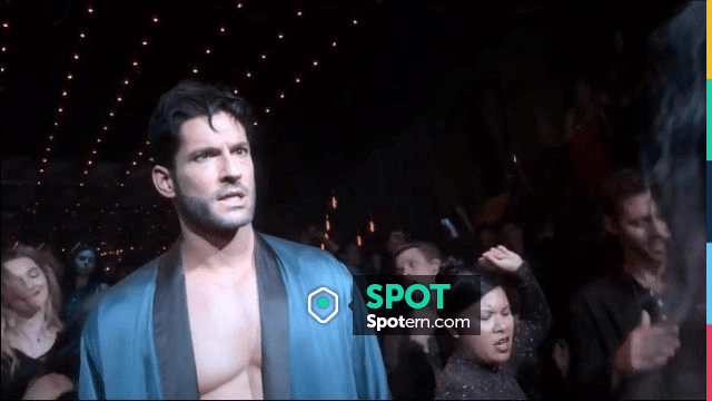 the Bathrobe satin worn by Lucifer Morningstar (Tom Ellis) in Lucifer ...