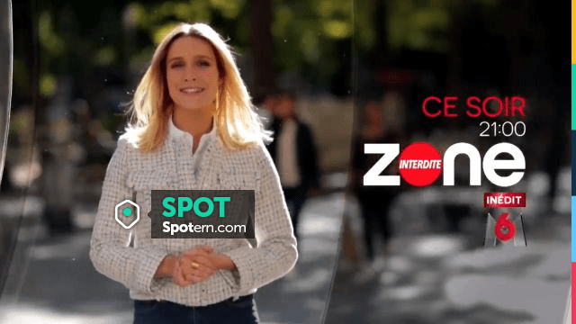 LA Veste en tweed à poches de Florence Trainar dans Zone interdite du ...