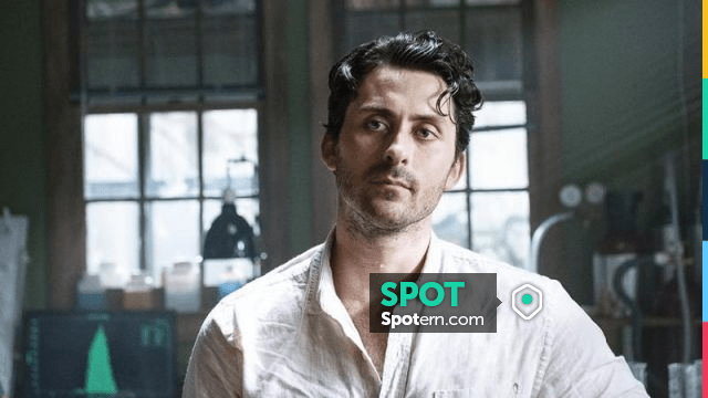 The shirt of white linen worn by Alec Holland (Andy Bean) in Swamp ...