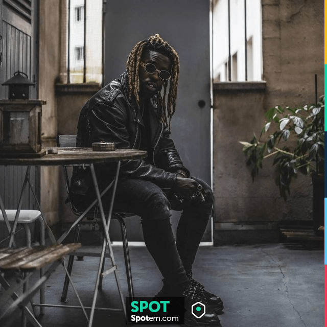 The pair of Balanciaga Triple S black Jok'Air on his account Instagram @bigdaddyjok | Spotern