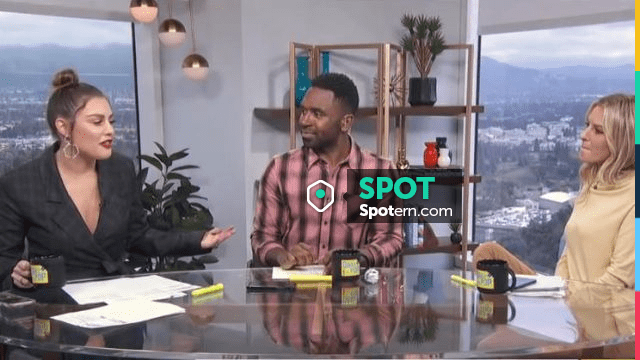 Ovadia & Sons Max Plaid Cotton Shirt porté par Justin Sylvester sur E ...