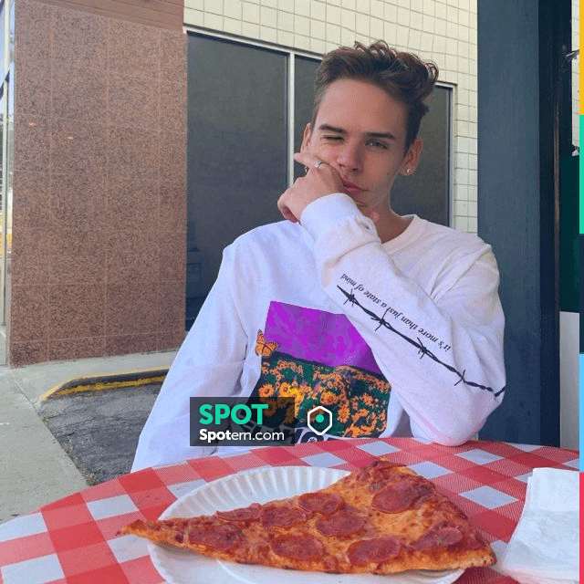 The sweatshirt Euphoria brought by Caleb Burton on his account ...