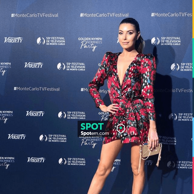 The flower Dress of Candice Pascal on the account instagram of ...