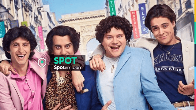 Jacket pink outfit worn by Michael (Jeremy Lewin) on the displays of ...