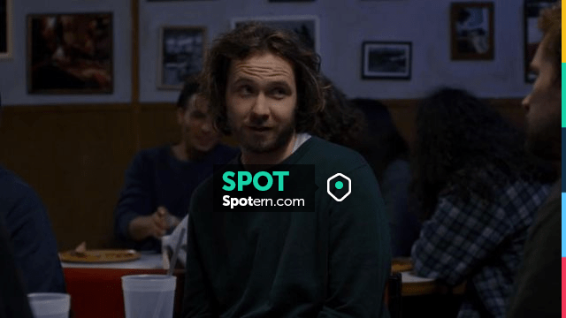 Dark Green Crew Neck Sweater worn by Pelle (Vilhelm Blomgren) as seen ...