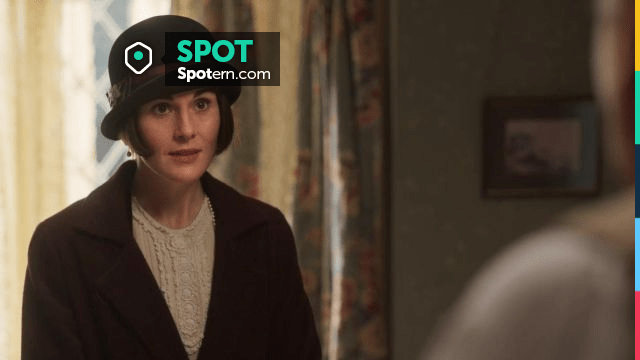Black Round Bowler Hat worn by Lady Mary Crawley (Michelle Dockery) in ...