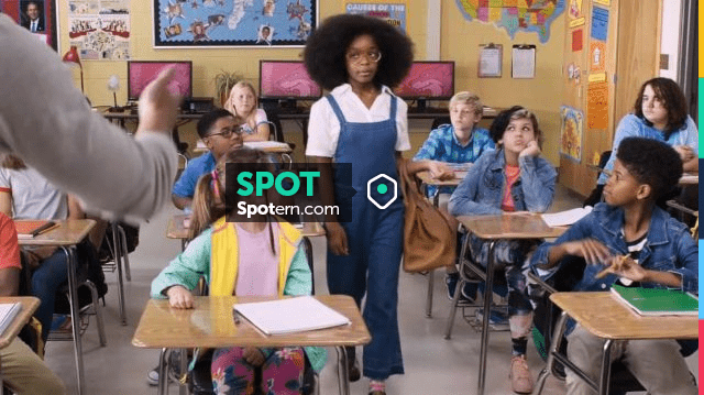 Denim Overall Braces worn by Little Jordan Sanders (Marsai Martin) in ...