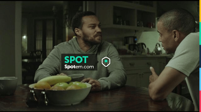 Sweatshirt hooded grey worn by Jesse Williams in Jacob's Ladder | Spotern