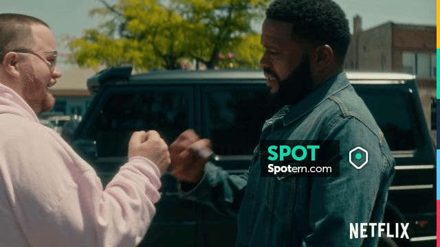 Blue Western Denim Jacket worn by Romelo Reese (Anthony Anderson) in ...