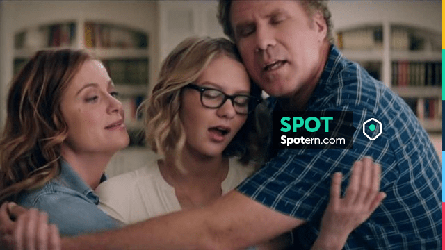 Blue Plaid Shirt worn by Scott Johansen (Will Ferrell) as seen in The ...