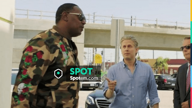 Camouflage Zip Up Bomber Jacket worn by Black (Master P) in I Got the ...