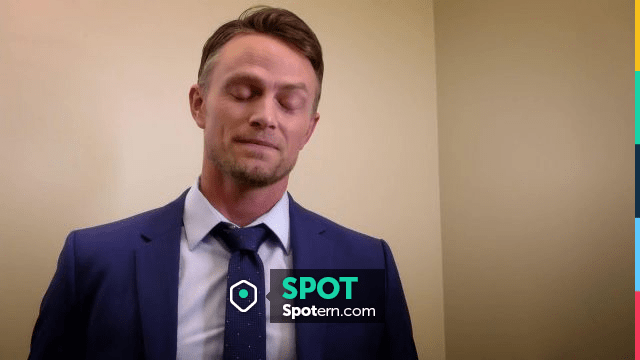 Blue tie worn by Mark (Wilson Bethel) in All Rise (Season 01) | Spotern