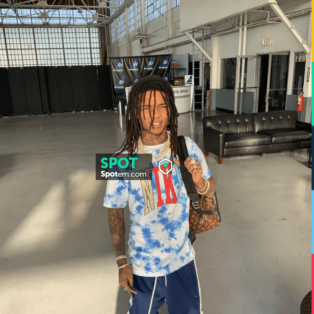 Le t-shirt Nike tie and dye de Swae Lee sur son compte Instagram ...
