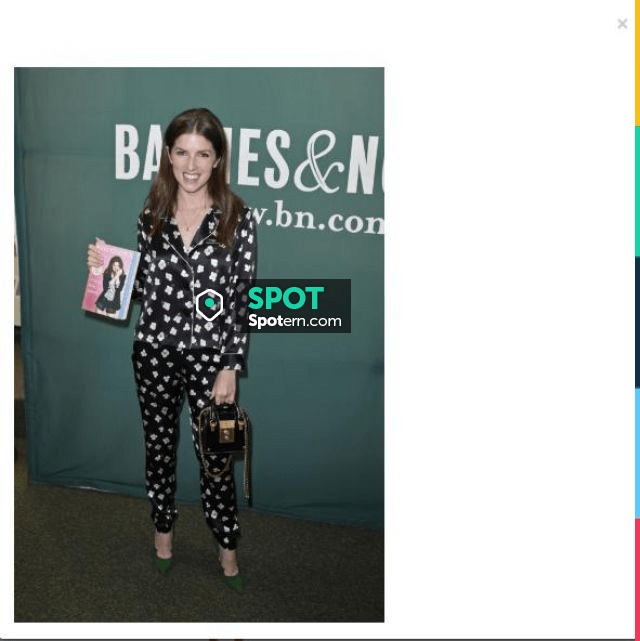 Fleur Du Mal Florette Pj Set worn by Anna Kendrick on August 19, 2019 ...