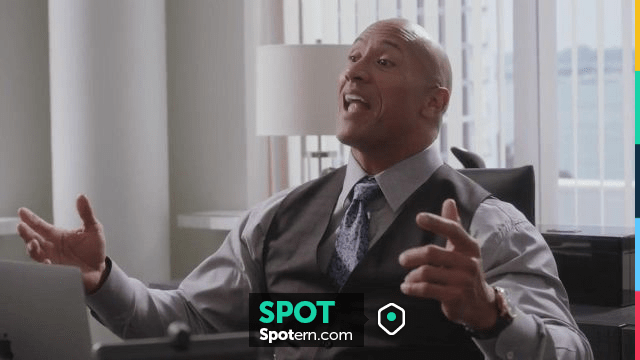 Gray Waistcoat worn by Spencer Strasmore (Dwayne Johnson) in Ballers ...