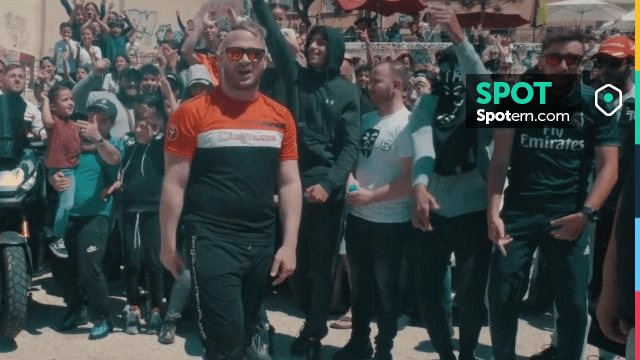 la camiseta Adidas del Olympique de Marsella usada por un extra en el ...