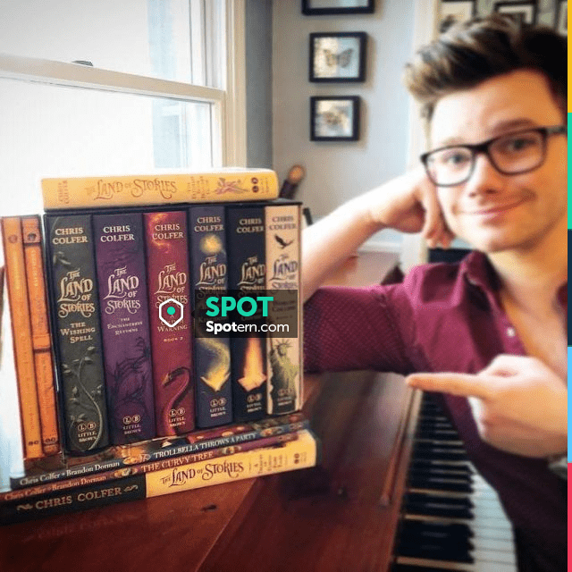 Land of Stories Collection of Chris Colfer on his Instagram account ...