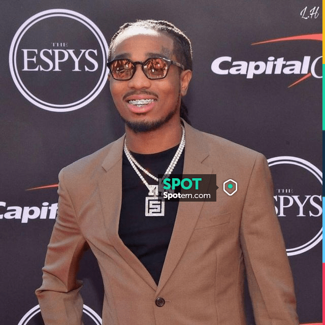 The suit jacket worn by Quavo on his account Instagram @quavohuncho ...