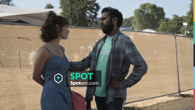 Denim Dress worn by Ellie Appleton (Lily James) as seen in Yesterday ...