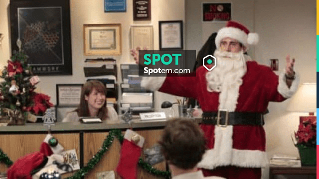 Santa Suit of Michael Scott (Steve Carell) in The Office (S06E11) | Spotern