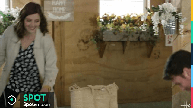 Black slim fit trouser worn by Hailey Goode (Jen Lilley) in Love ...