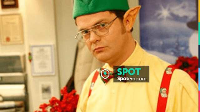 Red and Green Striped Bowtie of Dwight Schrute (Rainn Wilson) in The ...