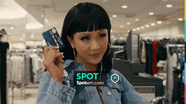 Denim jacket worn by Destiny (Constance Wu) in Hustlers | Spotern
