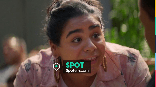 The earrings Jasmine (Jessica Marie Garcia) in On My Block (S02E10 ...